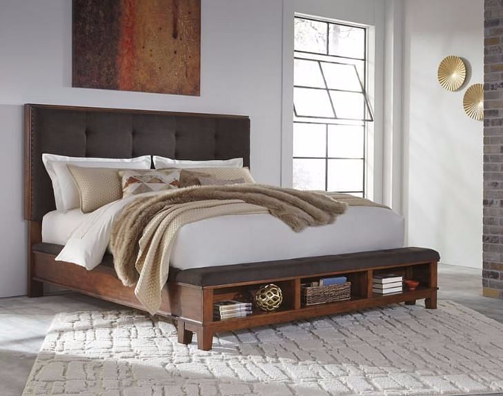 Bedroom Beds Ashley Furniture Ralene Queen Upholstered Bed at iStyle Furniture Store