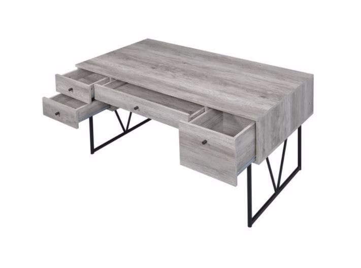 Office Office Desks Grey Drift Wood Desk at iStyle Furniture Store