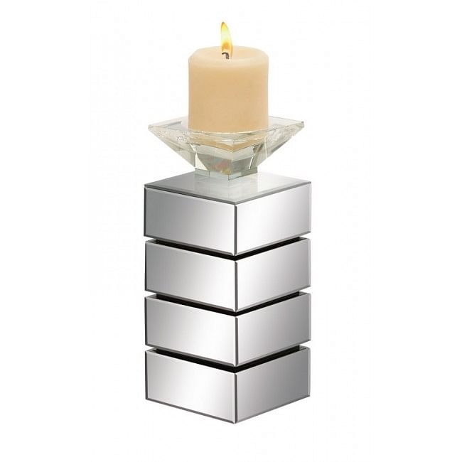 1 1 Small Mirror Glass Candle Holder at iStyle Furniture Store 1 1 Small Mirror Glass Candle Holder at iStyle Furniture Store