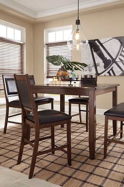 Dining Room Dining Sets Ashley Furniture - Meredy Counter Height Dining ...