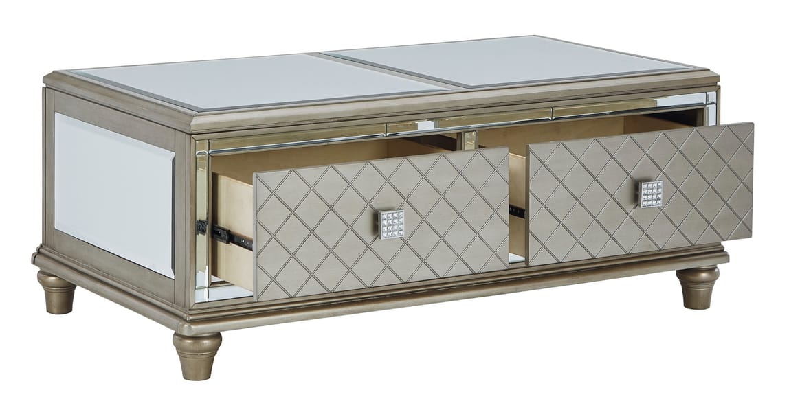 Living Room Coffee Tables Ashley Furniture - Chevanna Cocktail Table at ...