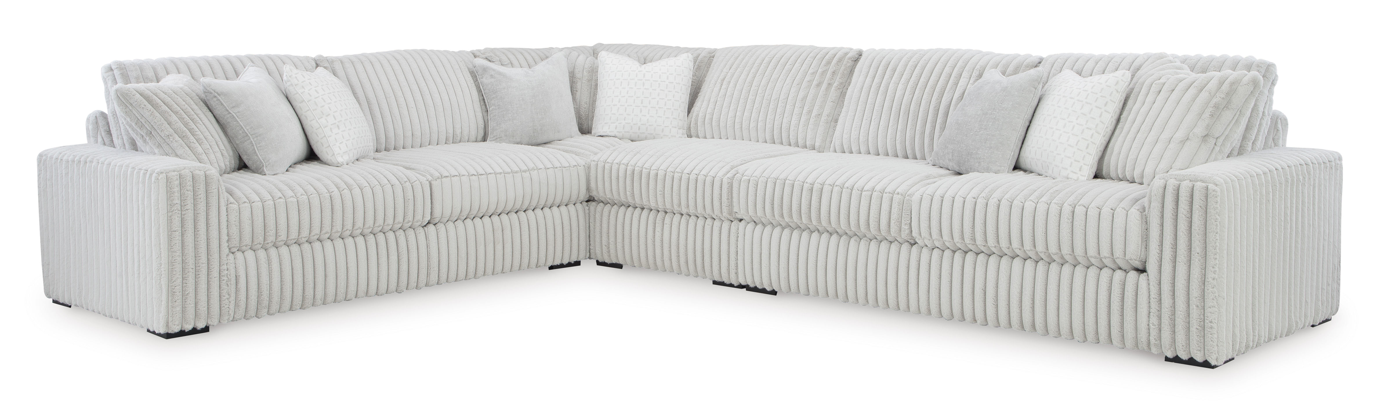 Living Room Sectionals Stupendous 4-Piece Sectional at iStyle Furniture ...