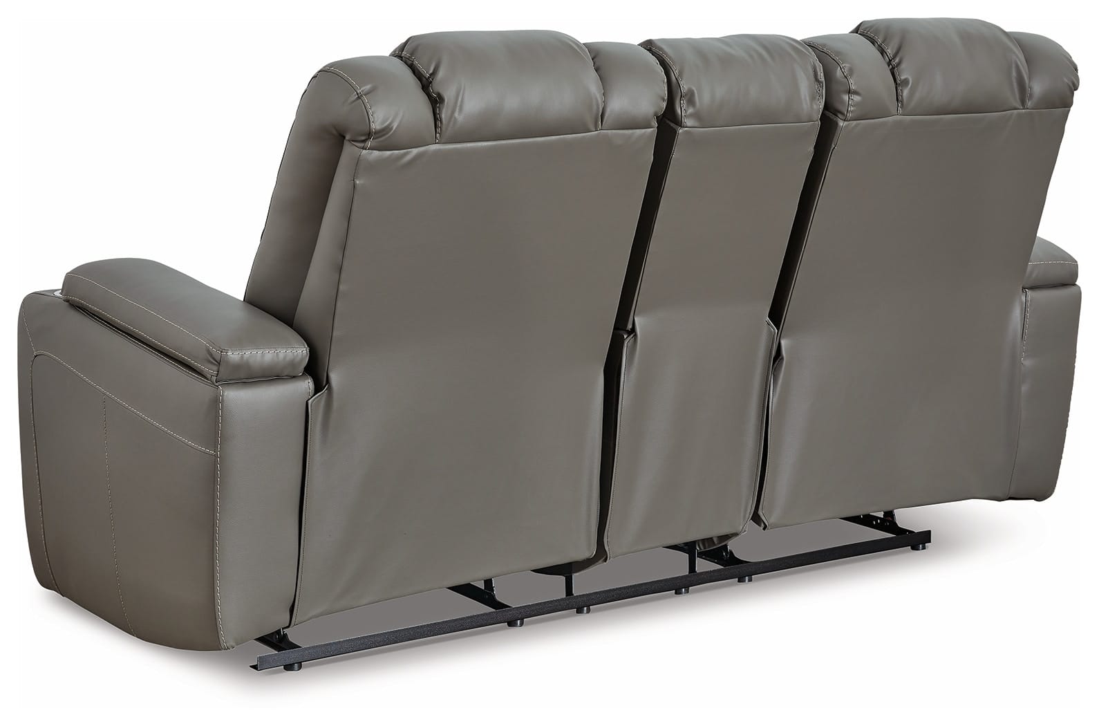 Living Room Loveseats Ashley Living Room Mancin Reclining Loveseat with ...