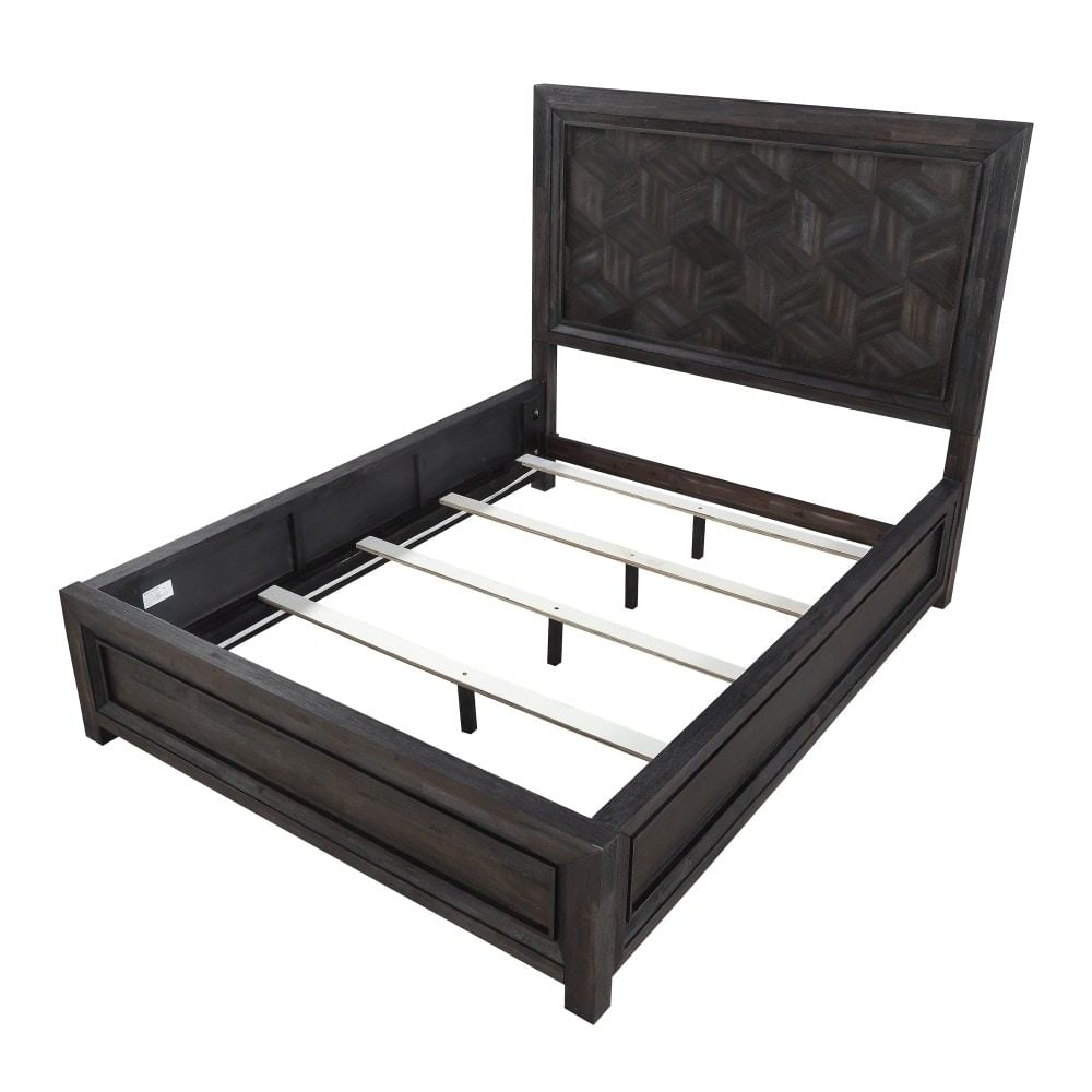 Bedroom Platform Beds Modus Bedroom Riva Wood Bed In Chocolate Brown ...