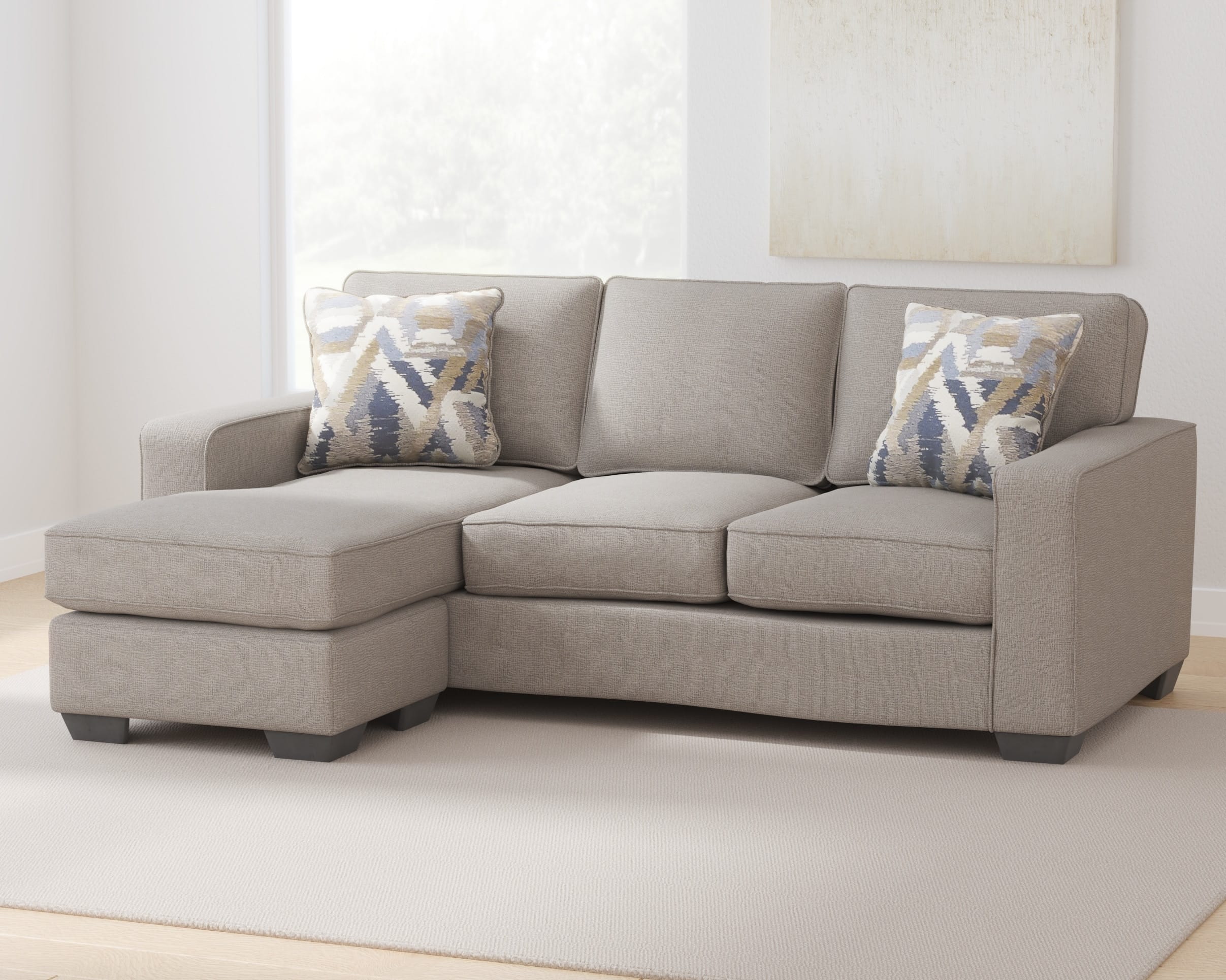 Living Room Sofas Ashley Living Room Greaves Sofa Chaise 5510418 at ...