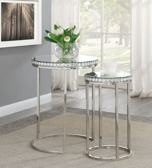 Coaster Living Room 2 Pcs Nesting Tables 930227