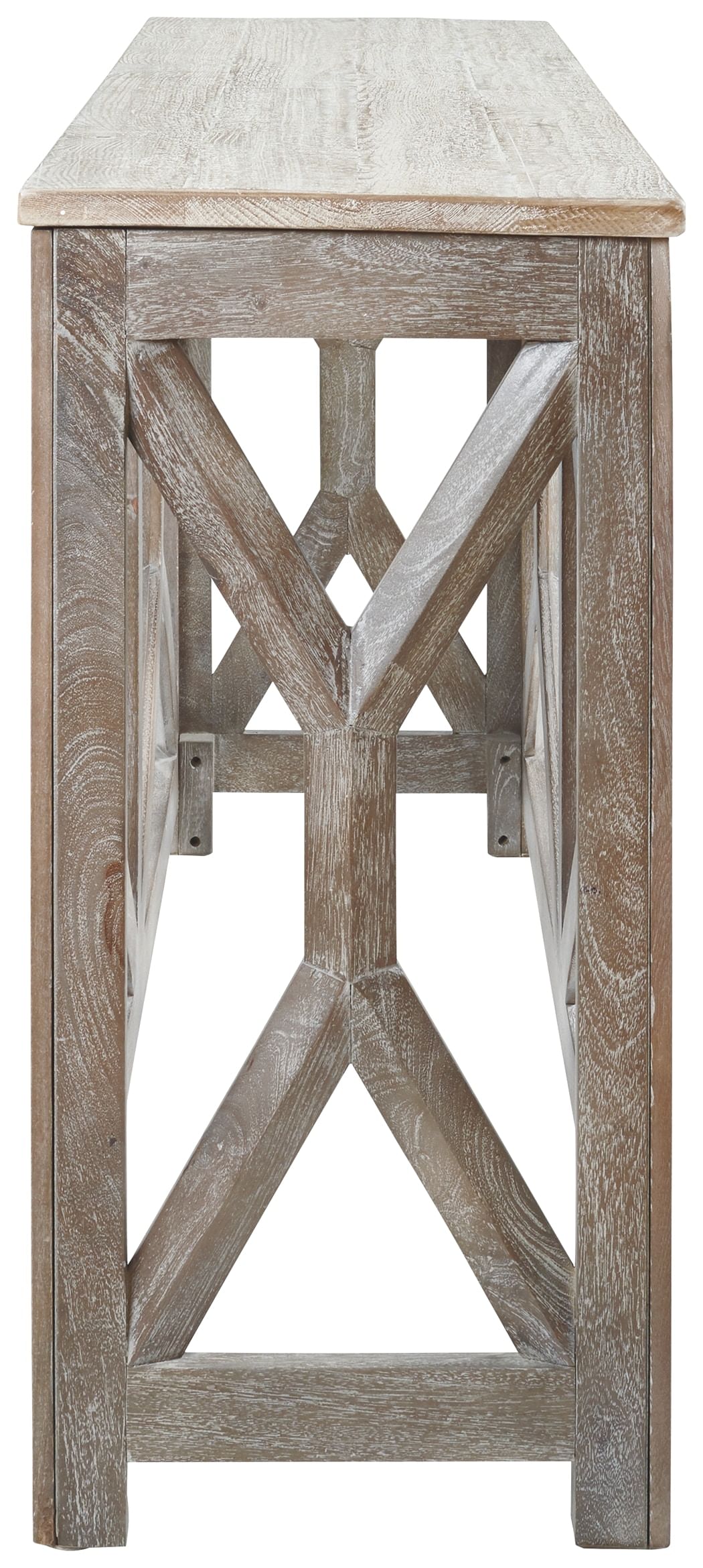 Living Room Console Tables Ashley Living Room Lanzburg Sofa/Console Table A4000263 at iStyle ...