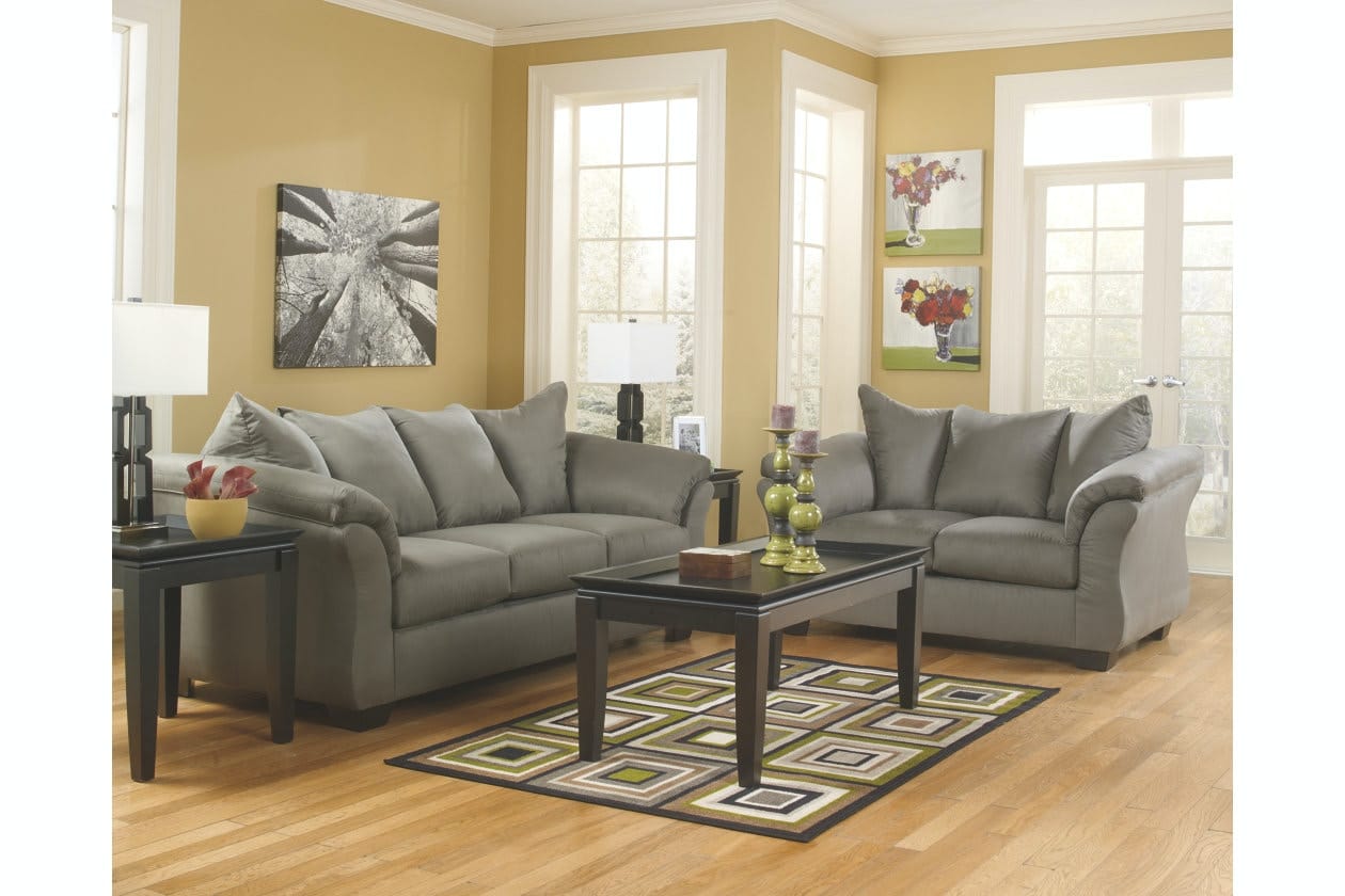 Living Room Sofas Ashley Living Room Darcy Sofa 7500538 at iStyle ...