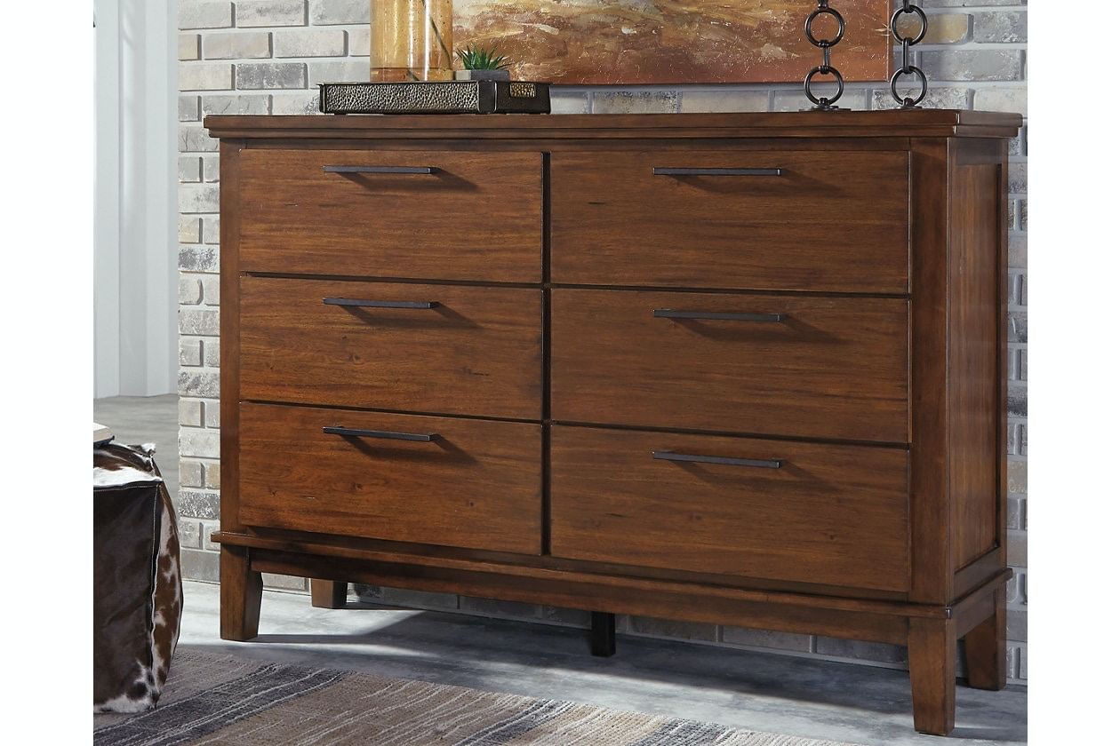 Bedroom Double Dressers Ashley Bedroom Ralene Dresser B594-31 at iStyle ...