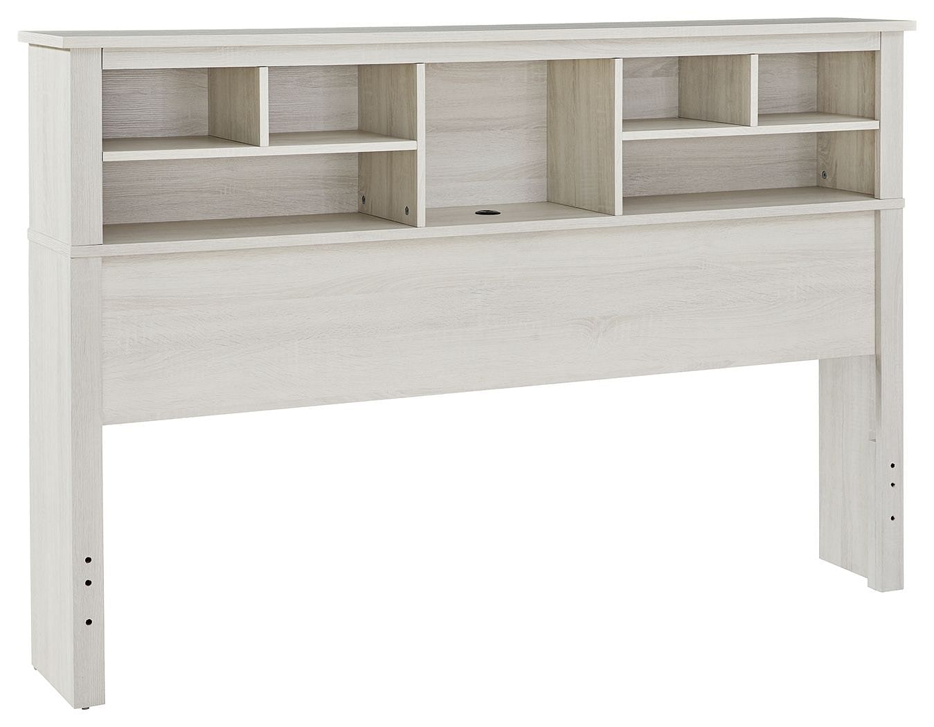 Ashley Bedroom Queen Bookcase Headboard with Bolt on Bed Frame B067 65 B100 66