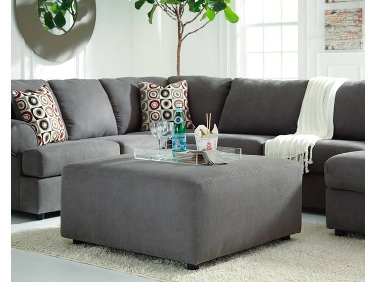 Living Room Ottomans Ashley Living Room Jayceon Oversized Ottoman ...