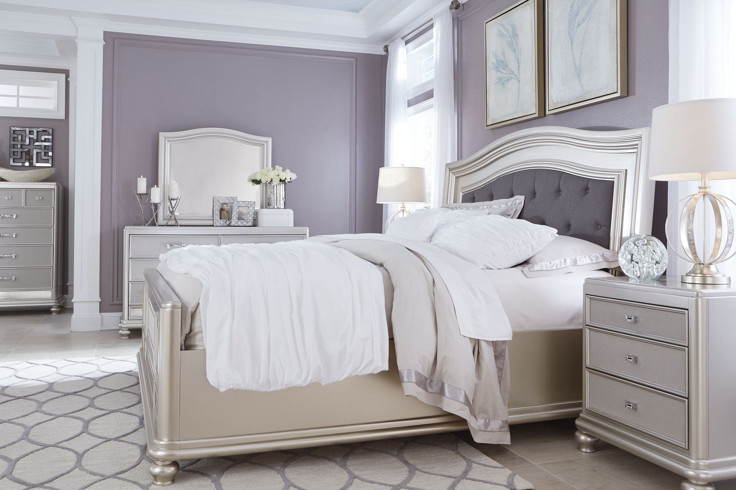 Bedroom Nightstands Ashley Bedroom Coralayne Nightstand B650 93 at iStyle Furniture Store