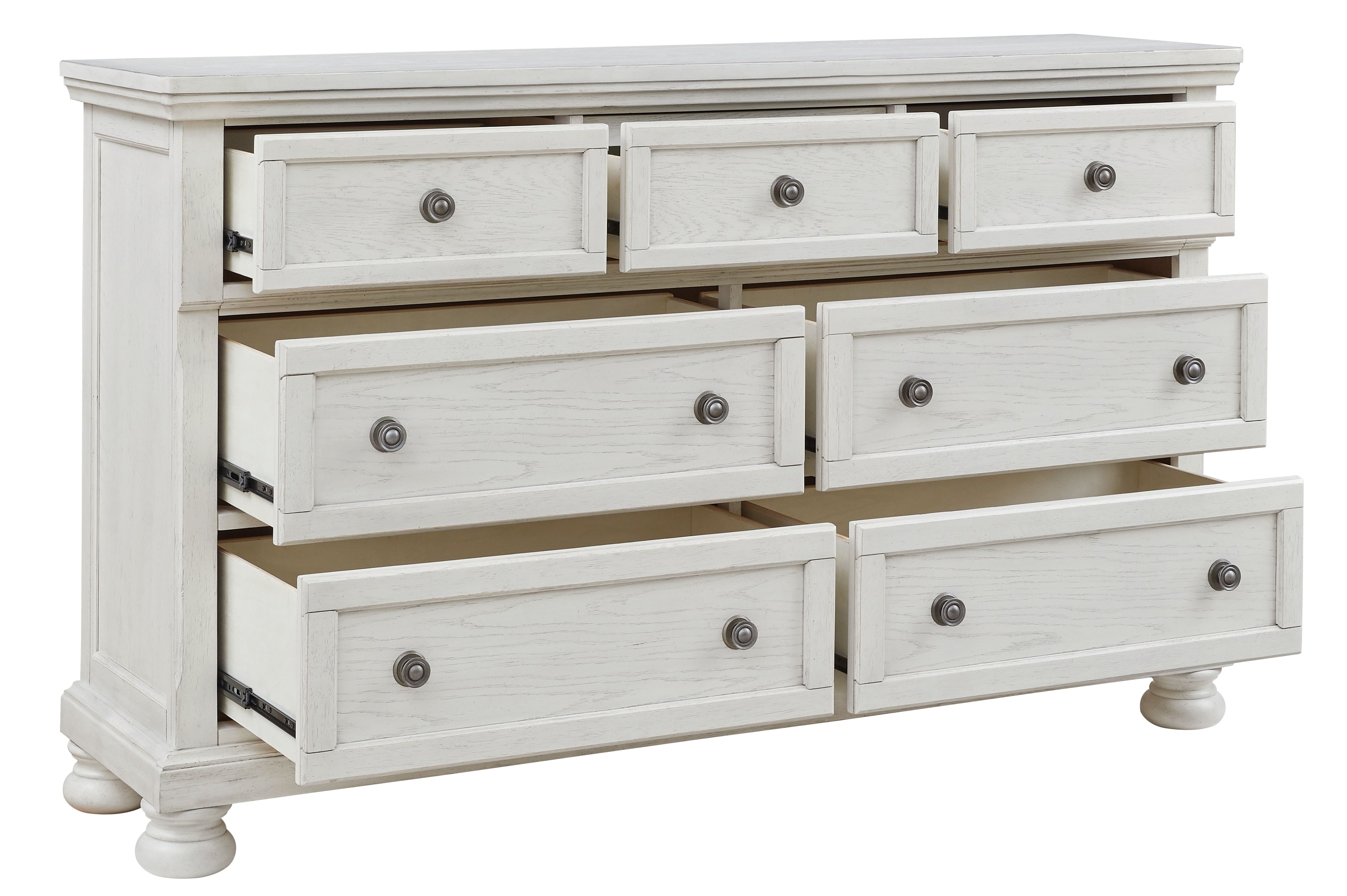 Bedroom Double Dressers Ashley Bedroom Robbinsdale Dresser B742-31 at ...