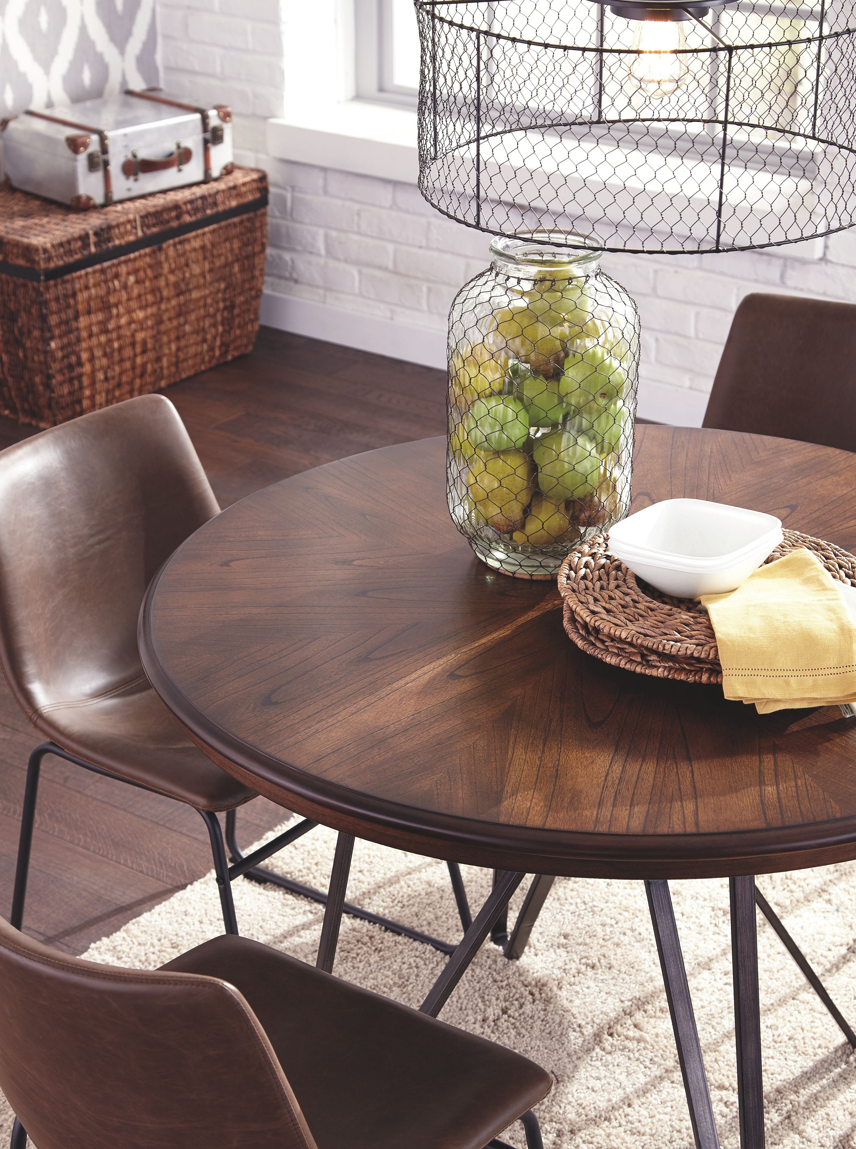 Dining Room Dining Tables Ashley Dining Room Centiar Dining Table D372 15 at iStyle Furniture Store