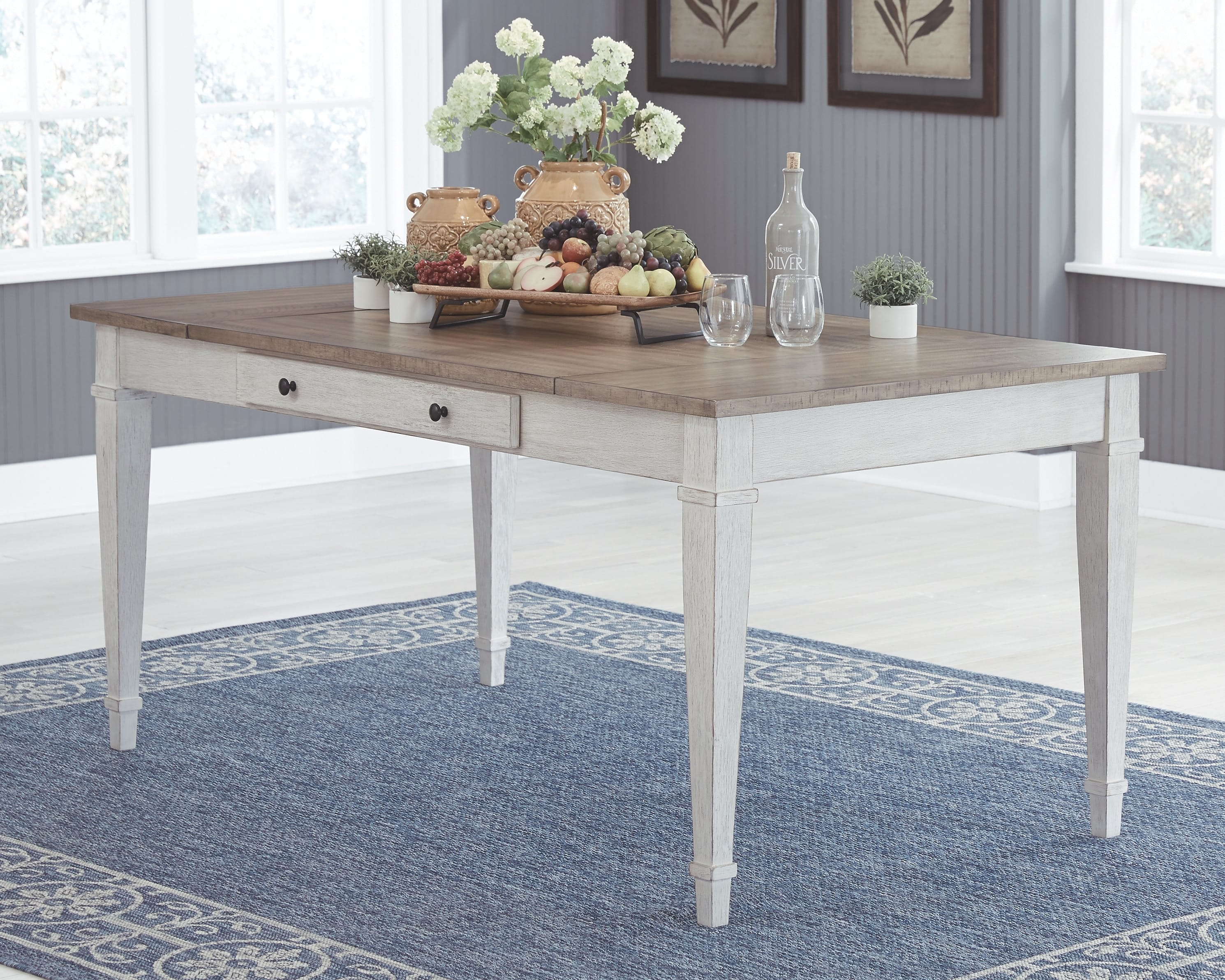 Dining Room Dining Tables Ashley Dining Room Skempton Dining Table D394 ...