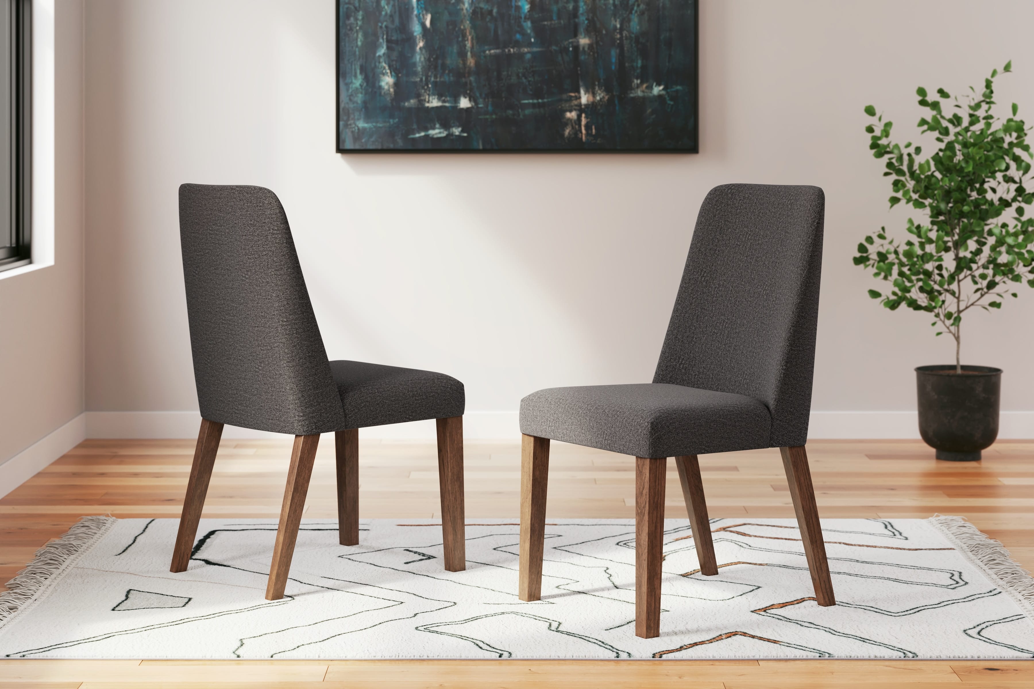 Dining Room Dining Chairs Ashley Dining Room Lyncott Dining Chair D615 ...